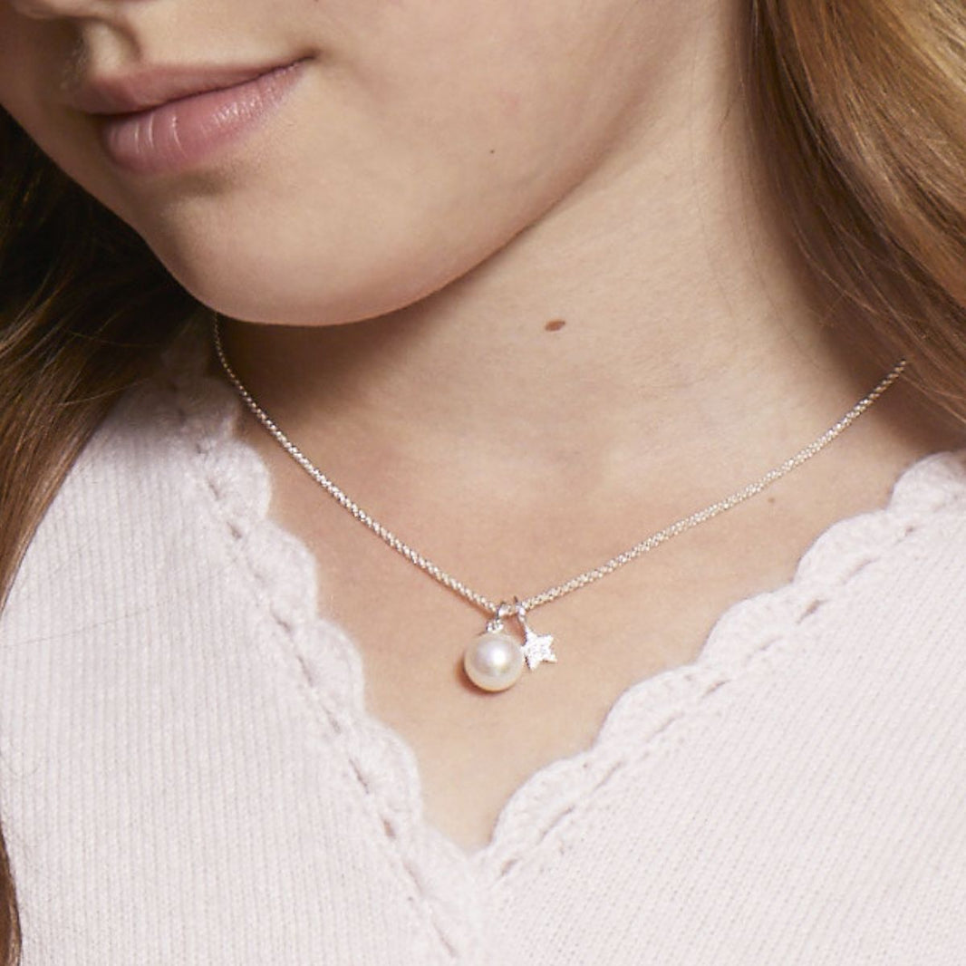 Sterling Silver & Gold Plated Necklaces for Girls | Molly Brown London